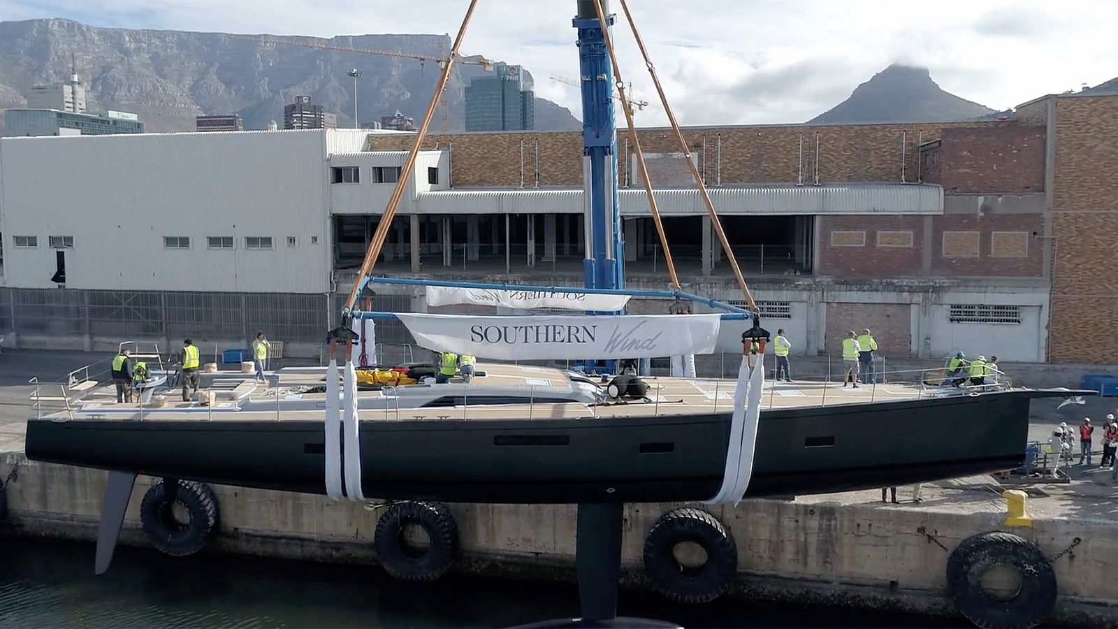SW96 yacht Seatius launched by Southern Wind Shipyard